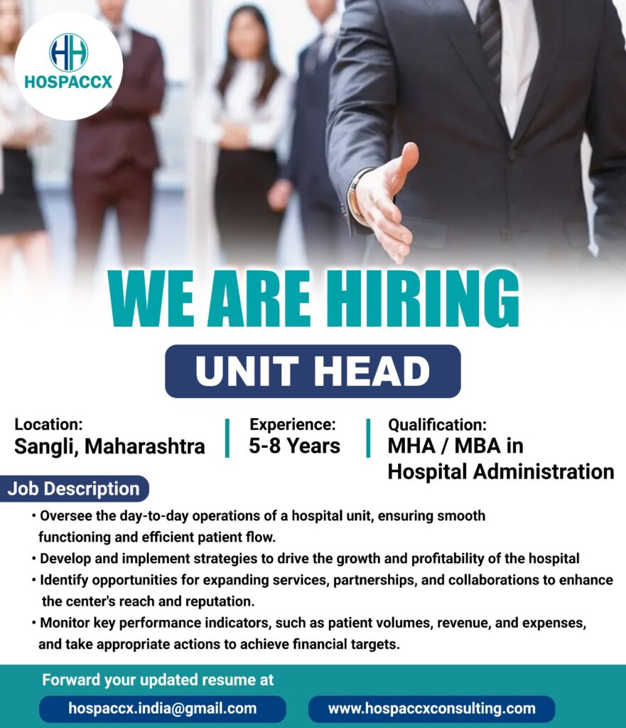 Healthcare Consulting Job Profile Role InHealthcare|Hospaccx